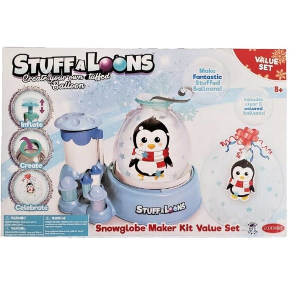 goodmark | Toys | Stuff A Loons Snow Globe Maker Kit Value Set Stuffed ...